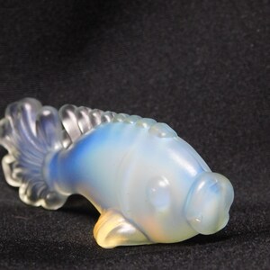 Sabino Art Glass Opalescent Fish Knife Rest - Etsy
