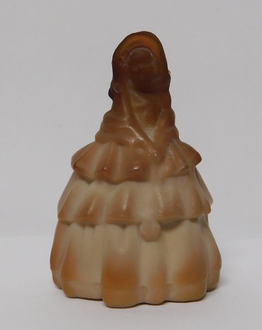 Boyd Crystal Art Glass Colonial Doll Milk Chocolate Satin - Etsy