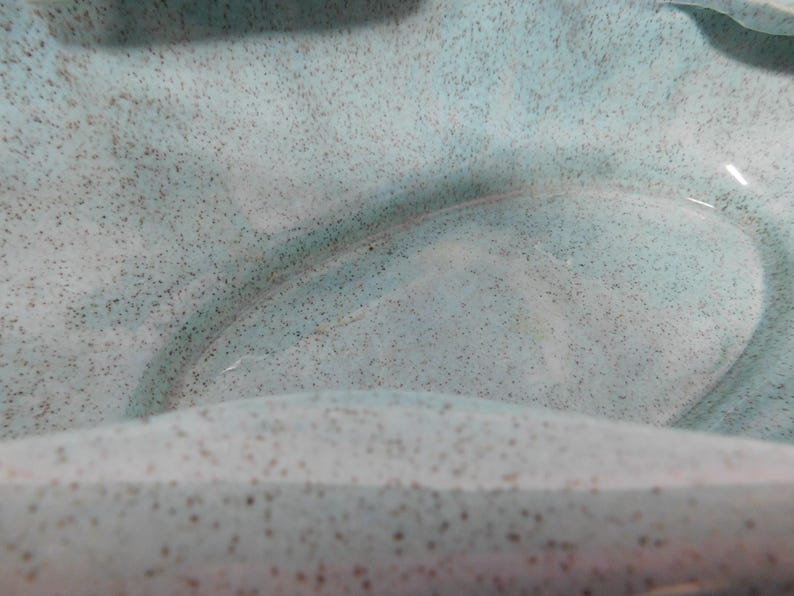 Vintage Red Wing Console Bowl Turquoise Pottery, M-1463 USA Red Wing ...