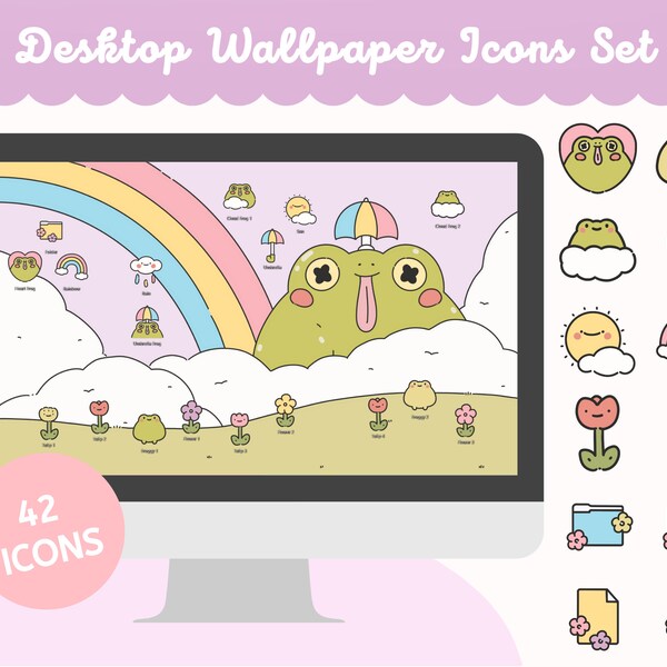 Rainbow Wallpaper - Etsy