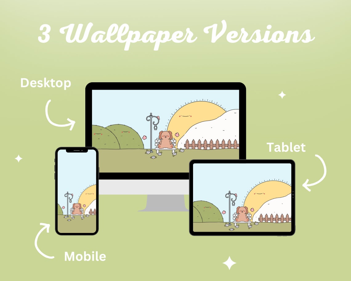 Desktop Computer Wallpaper for Windows and Mac PC Folders Icons Puppy ...