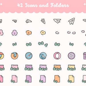 Desktop Computer Wallpaper for Windows and Mac PC + Folders Icons ...