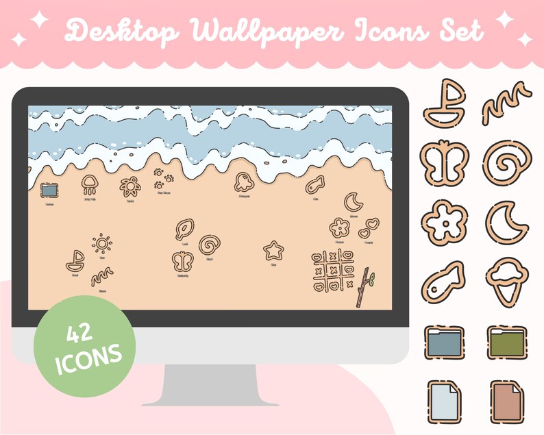 Desktop Computer Wallpaper for Windows and Mac PC Folders - Etsy