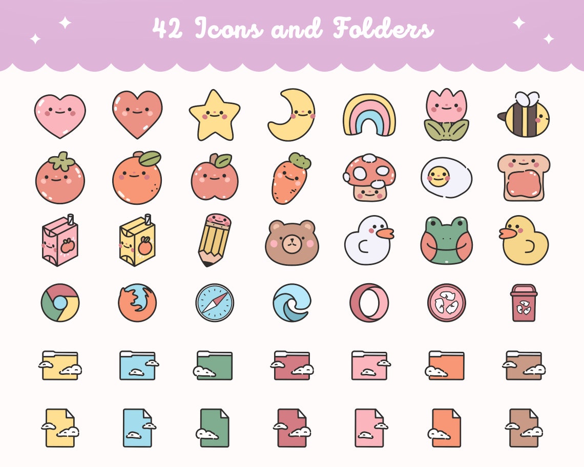 Desktop Computer Wallpaper for Windows and Mac PC Folders - Etsy