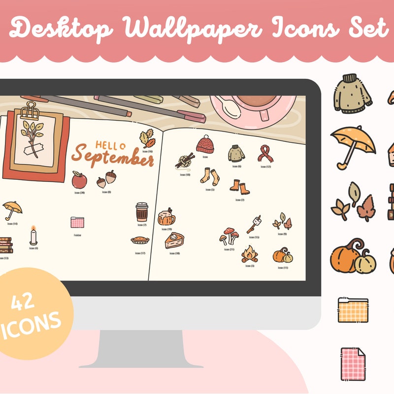 September Doodles - Etsy