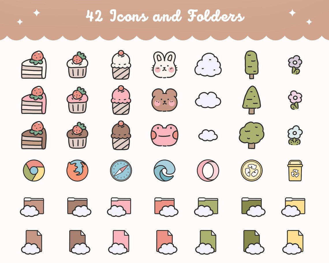 Desktop Computer Wallpaper for Windows and Mac PC Folders - Etsy