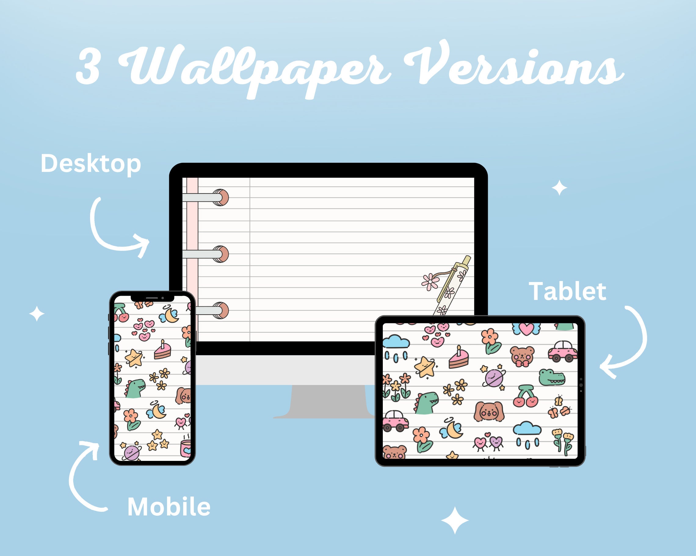 Desktop Computer Wallpaper for Windows and Mac PC Folders Icons ...
