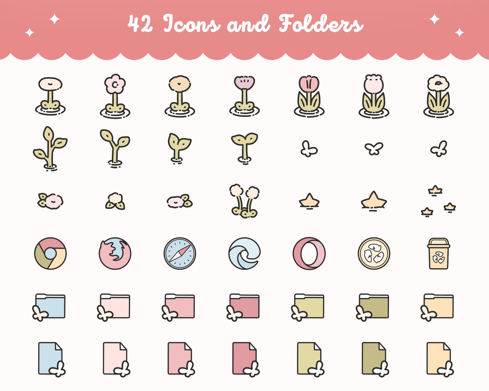 Desktop Computer Wallpaper for Windows and Mac PC Folders Icons Ocean ...