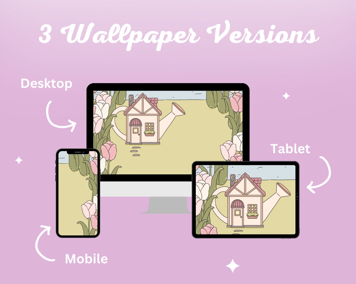 Desktop Computer Wallpaper for Windows and Mac PC Folders Icons Little ...