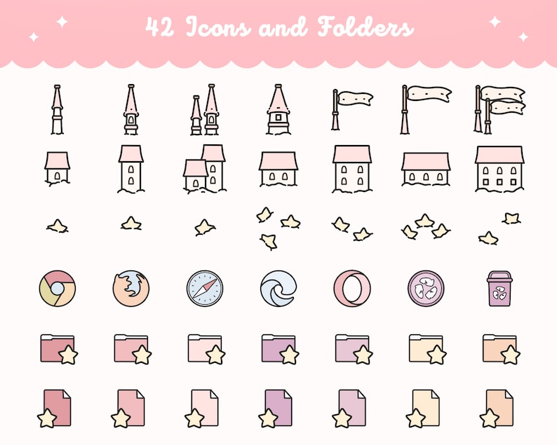 Desktop Computer Wallpaper for Windows and Mac PC Folders - Etsy