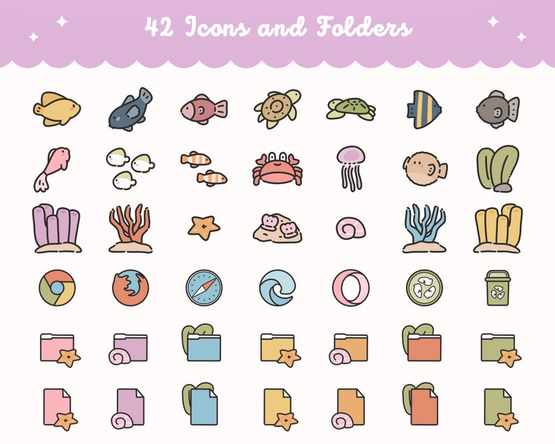 Desktop Computer Wallpaper for Windows and Mac PC Folders - Etsy