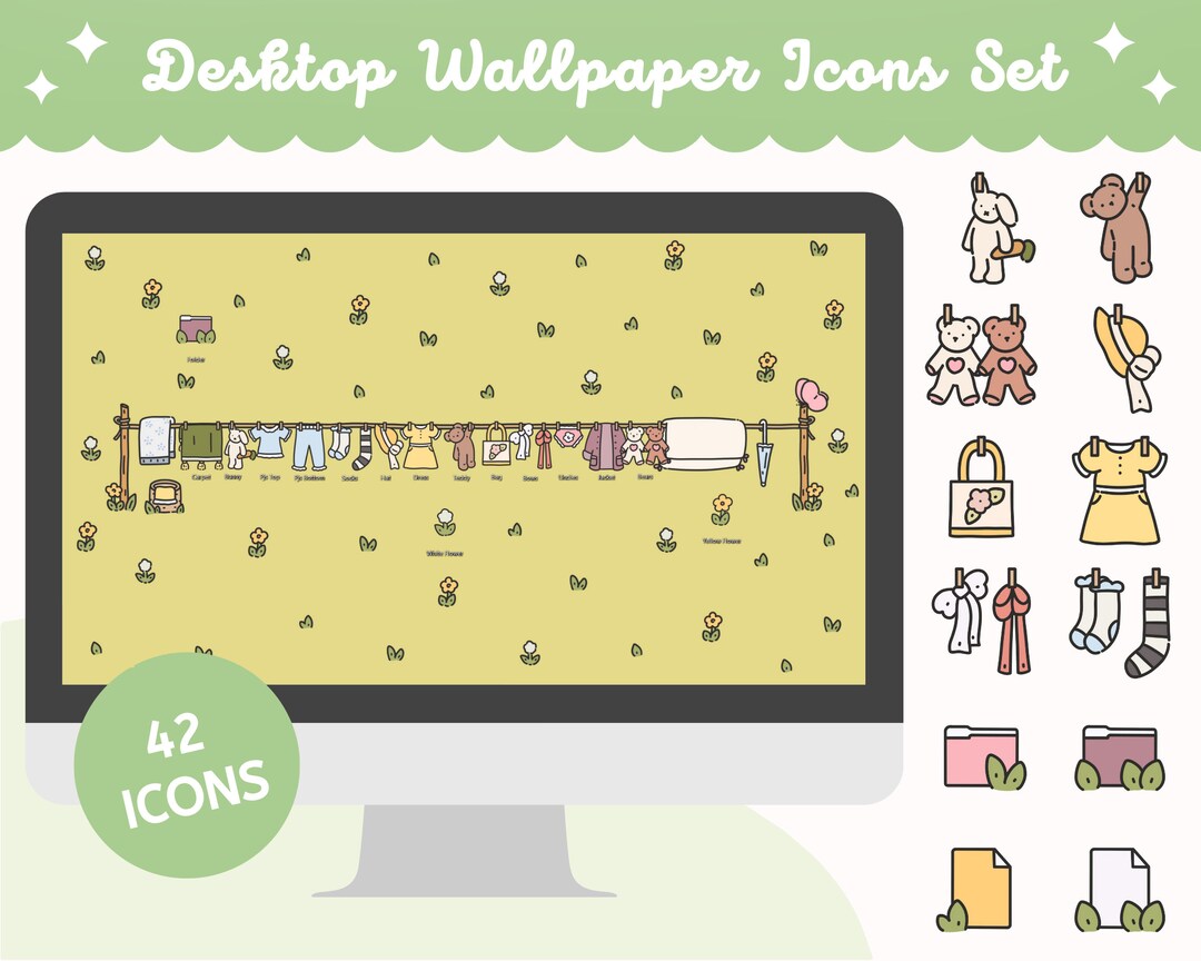 Desktop Computer Wallpaper for Windows and Mac PC Folders - Etsy