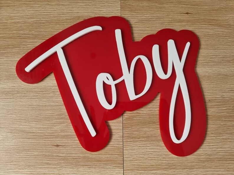 3D Kids Name Sign / 3D Wooden Wall Names /3D Custom Kids Wall - Etsy