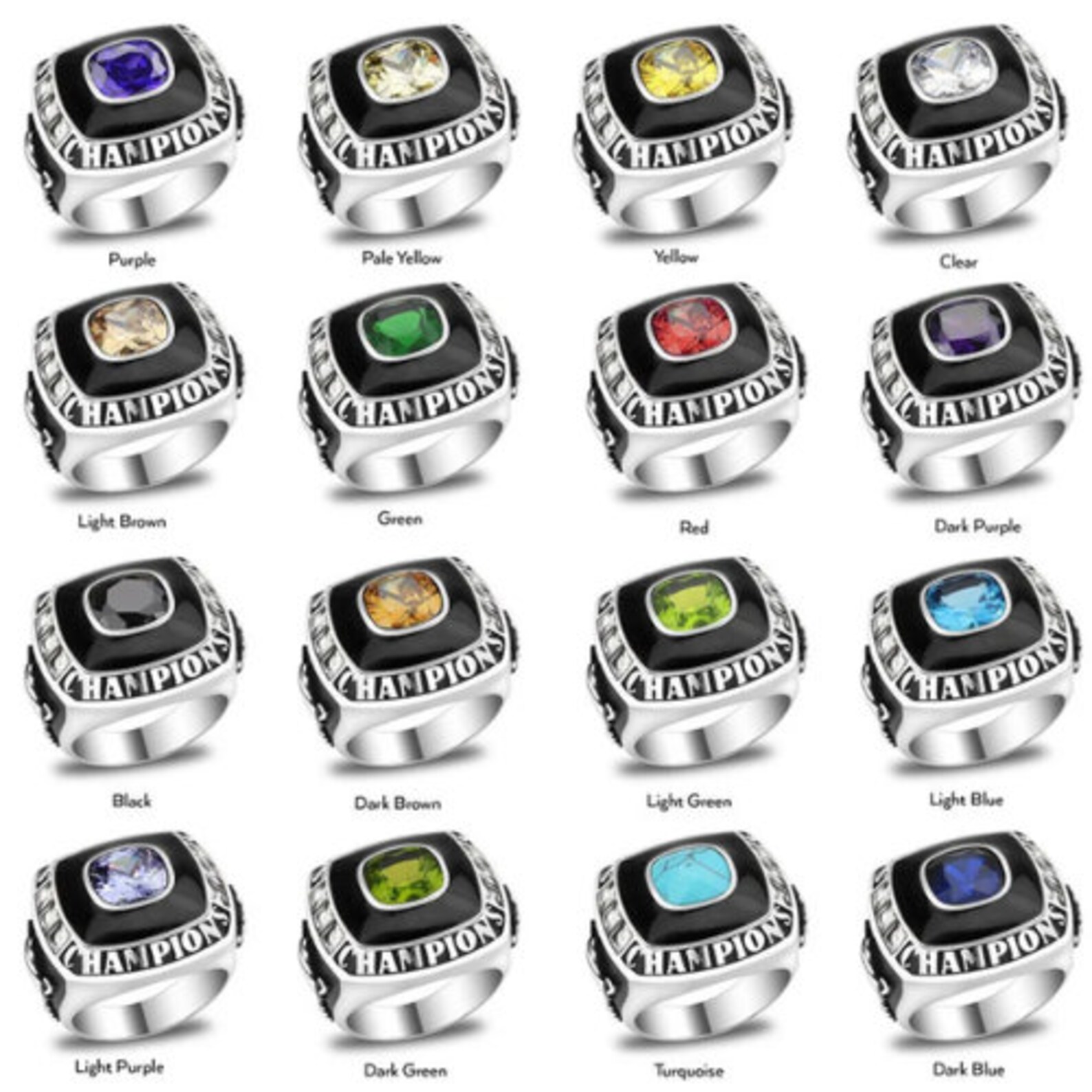 Custom Championship Ring - Football, Baseball, Basketball, Esports ...