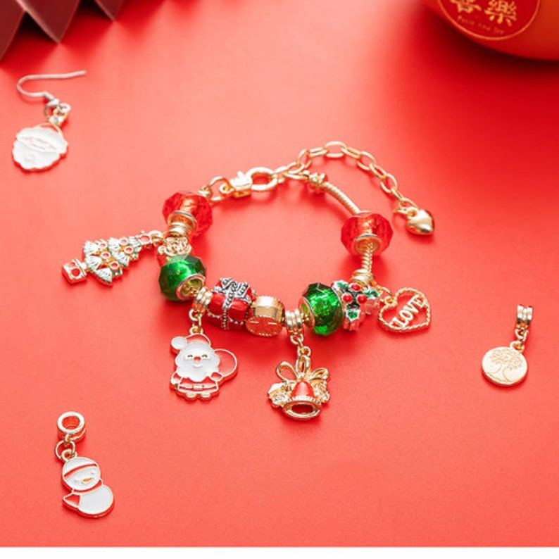 DIY Christmas Charm Bracelet Advent Calendar, Jewelry Advent Calendar ...