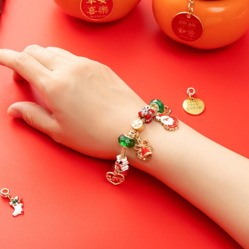 DIY Christmas Charm Bracelet Advent Calendar, Jewelry Advent Calendar ...