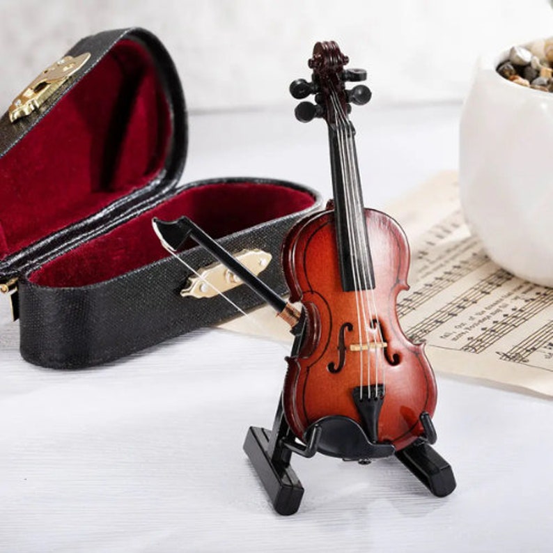 Worlds Smallest Tiny Violin for Complainers That Plays Music, Novelty ...