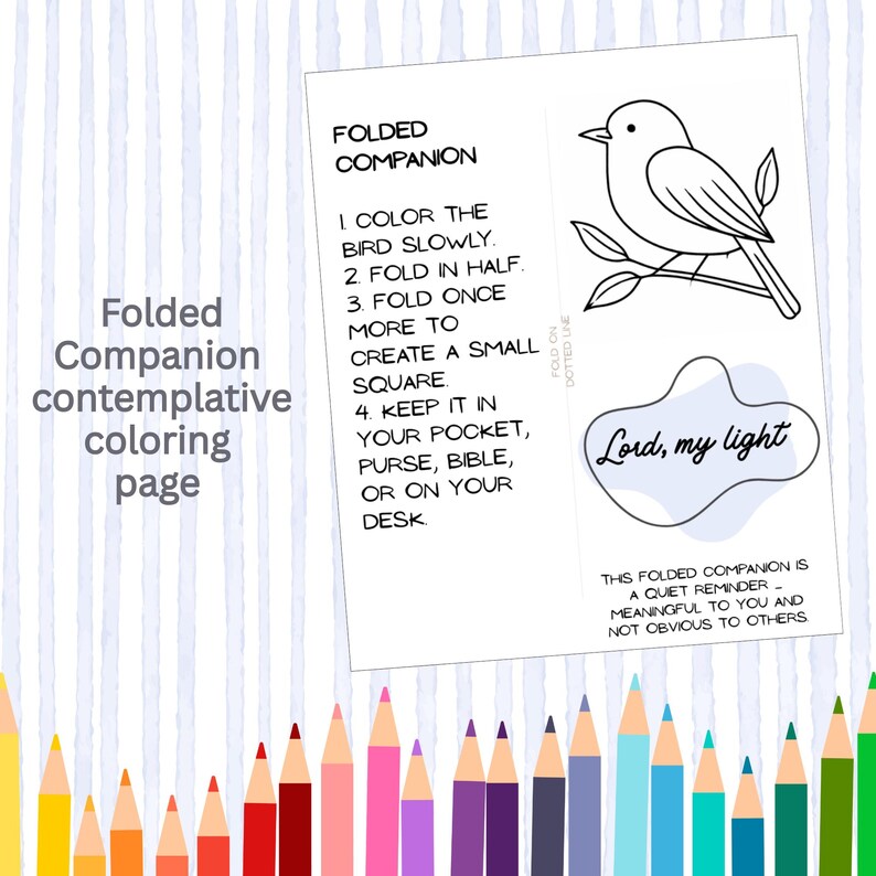 Lord, My Light Scripture Reflection Coloring Printable | Micah 7:8 ...