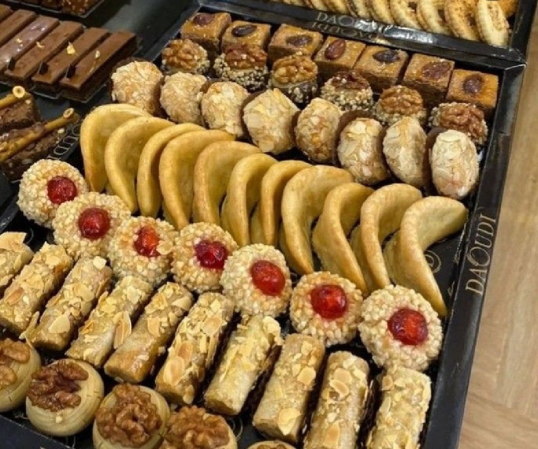 A Mix of Moroccan Sweets a Beautiful Moroccan Handicraft - Etsy