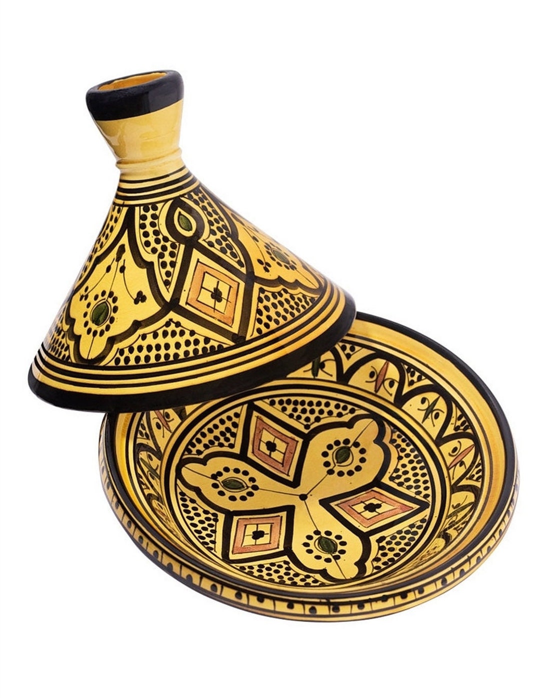 Moroccan Tajine Decorated , Ceramic Tajine , Moroccan Tajine , Moroccan ...