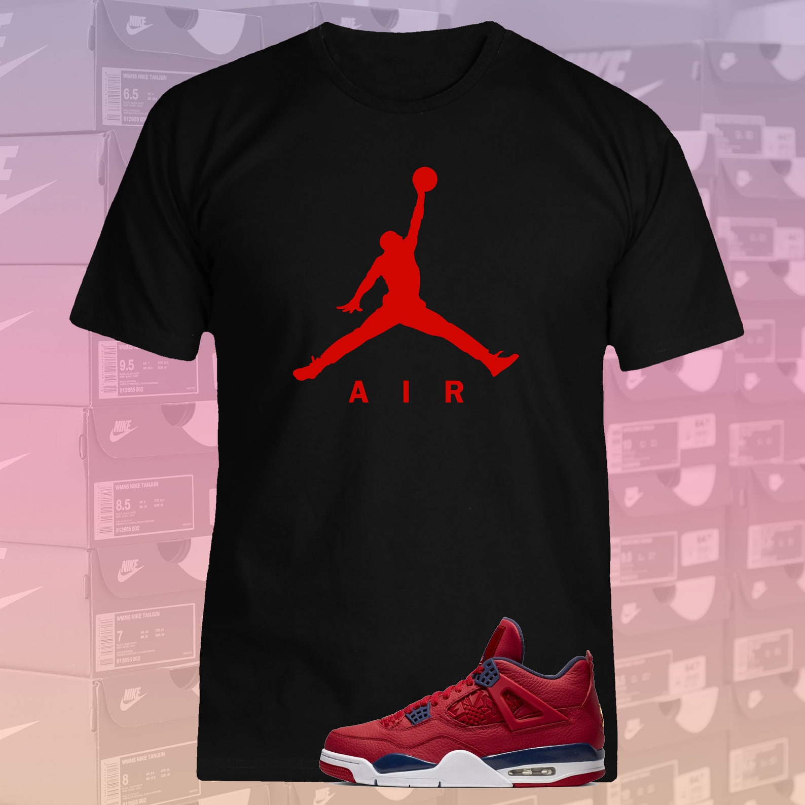 Air Jordan T Shirt, Air Jordan Shirt, Sneaker Tee Shirt to Match Air Jordan Shoes Unisex Sizing ...