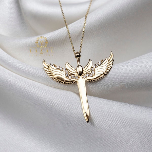 Angel Necklace - Etsy