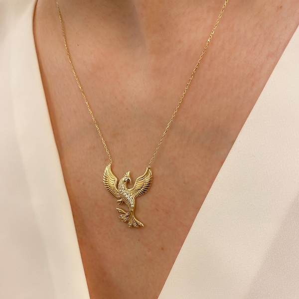 Gold Phoenix - Etsy