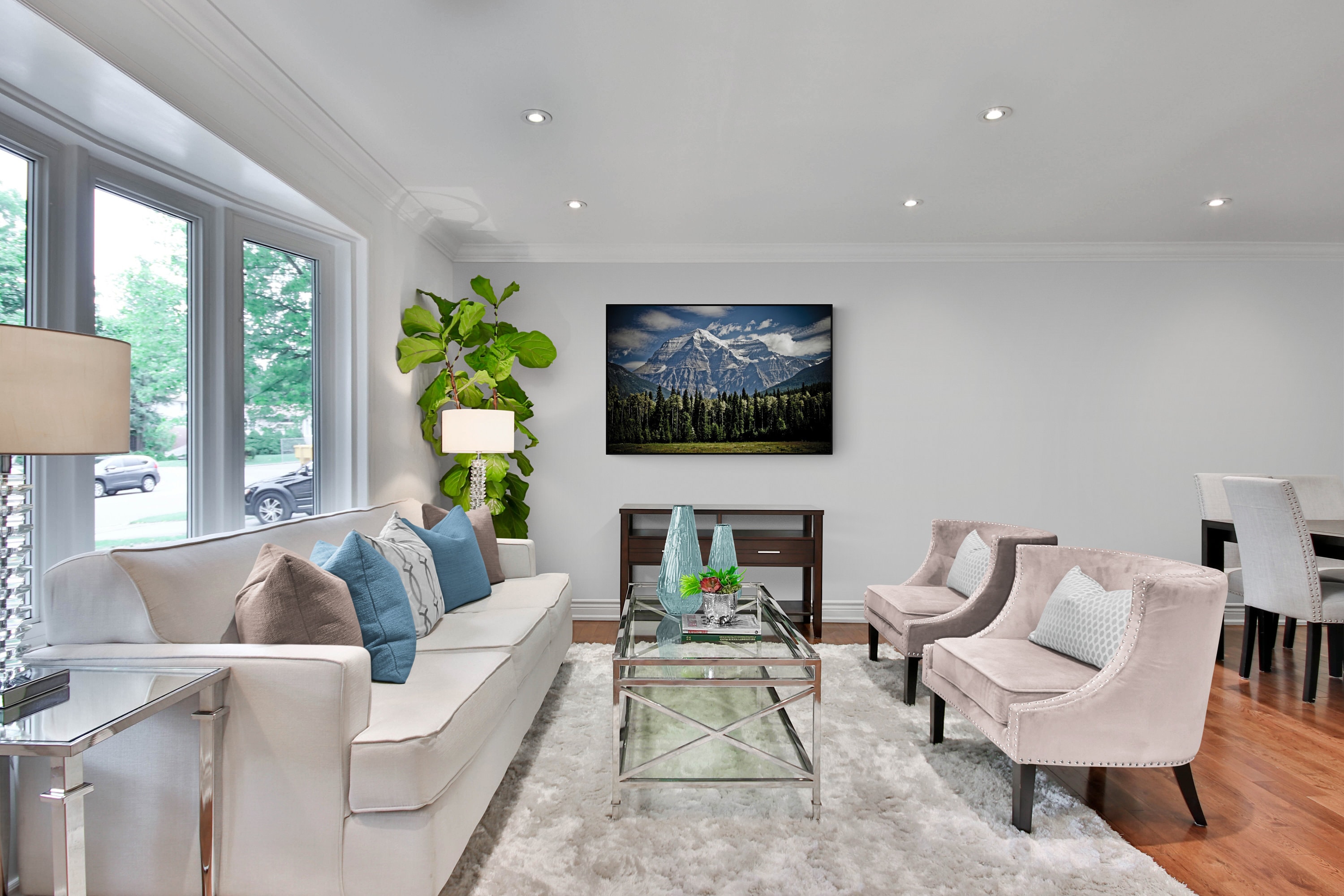Feng Shui Wall Art - Mountain, Printable, Wall Art Living Room/study ...