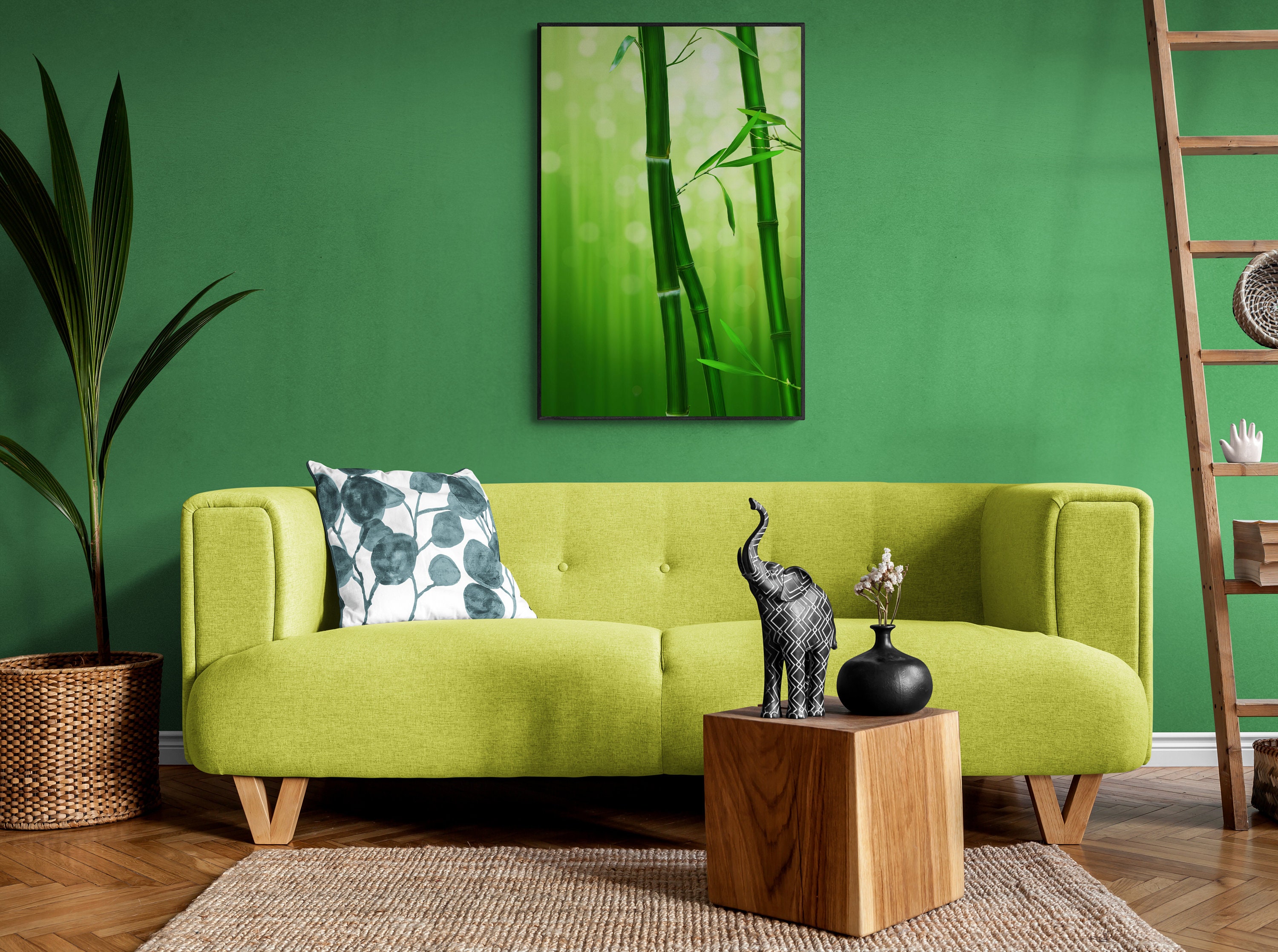 Feng Shui Wall Art - Bamboo, Printable, Southeast/east Wall Art, Feng ...