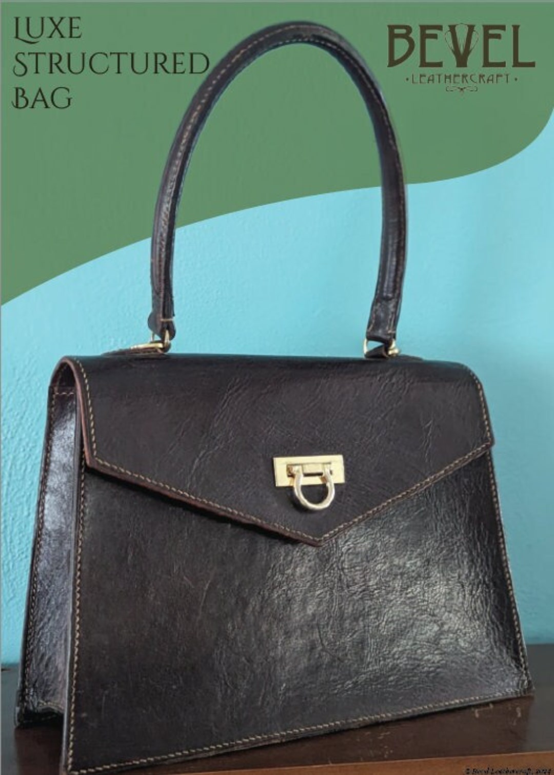 DIGITAL PDF PATTERN Luxe Structured Handbag - Etsy