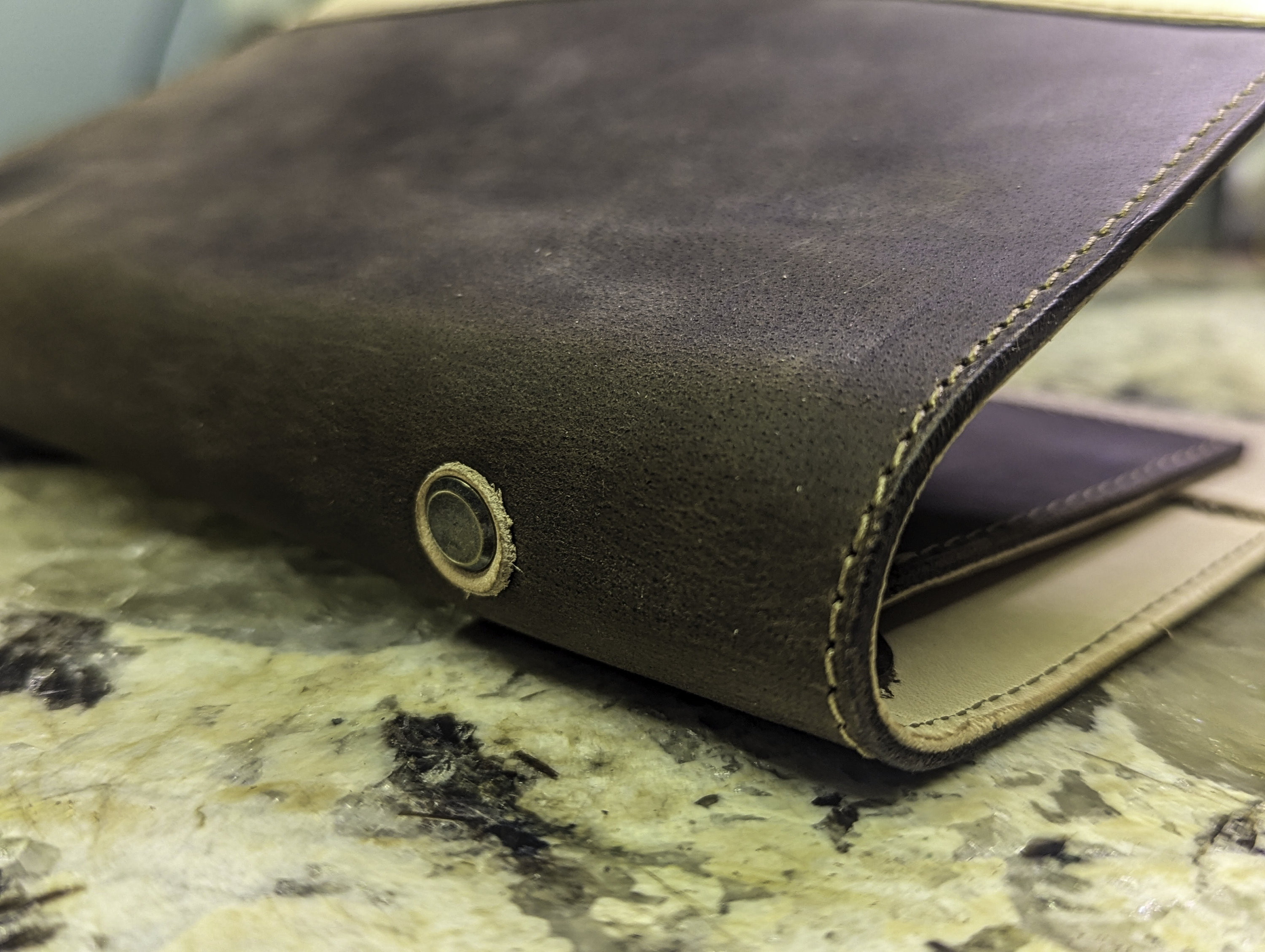 PDF DIGITAL PATTERN Leather A6 Binder With Divider and Pen Loop ...