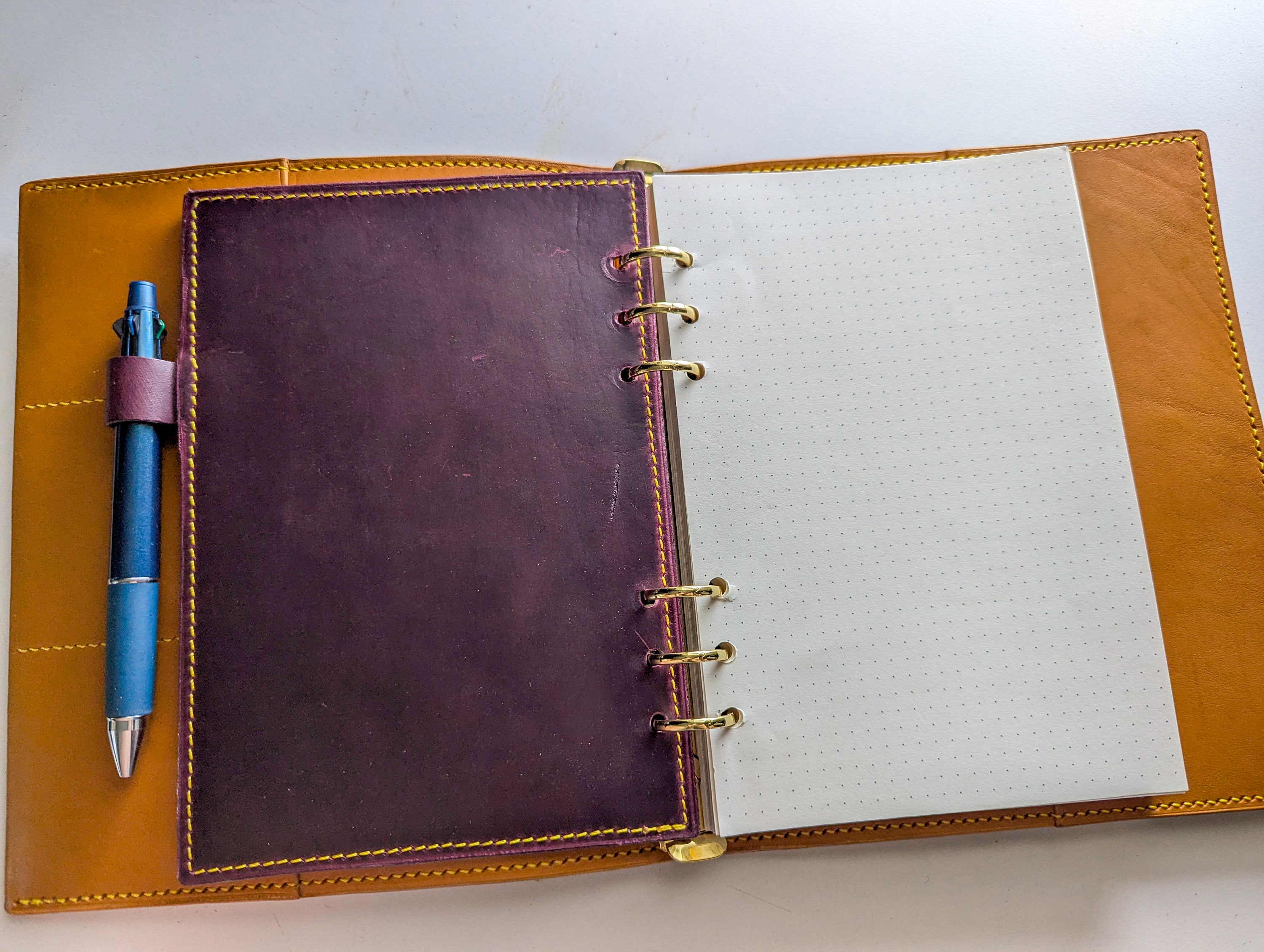 PDF DIGITAL PATTERN A5 Refillable Leather Binder - Etsy
