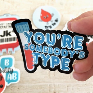 Blood Bank Stickers | Unique Designs for Laptops, Notebooks, and ...