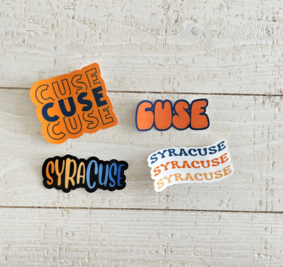 Syracuse Basketball Stickers: Waterproof Laptop Decals - Etsy