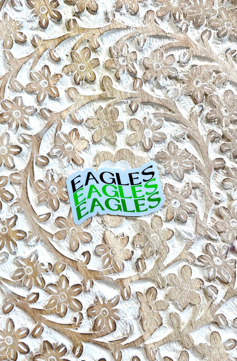 Philadelphia Eagles Water Bottle Sticker Eagles Football Stickers ...