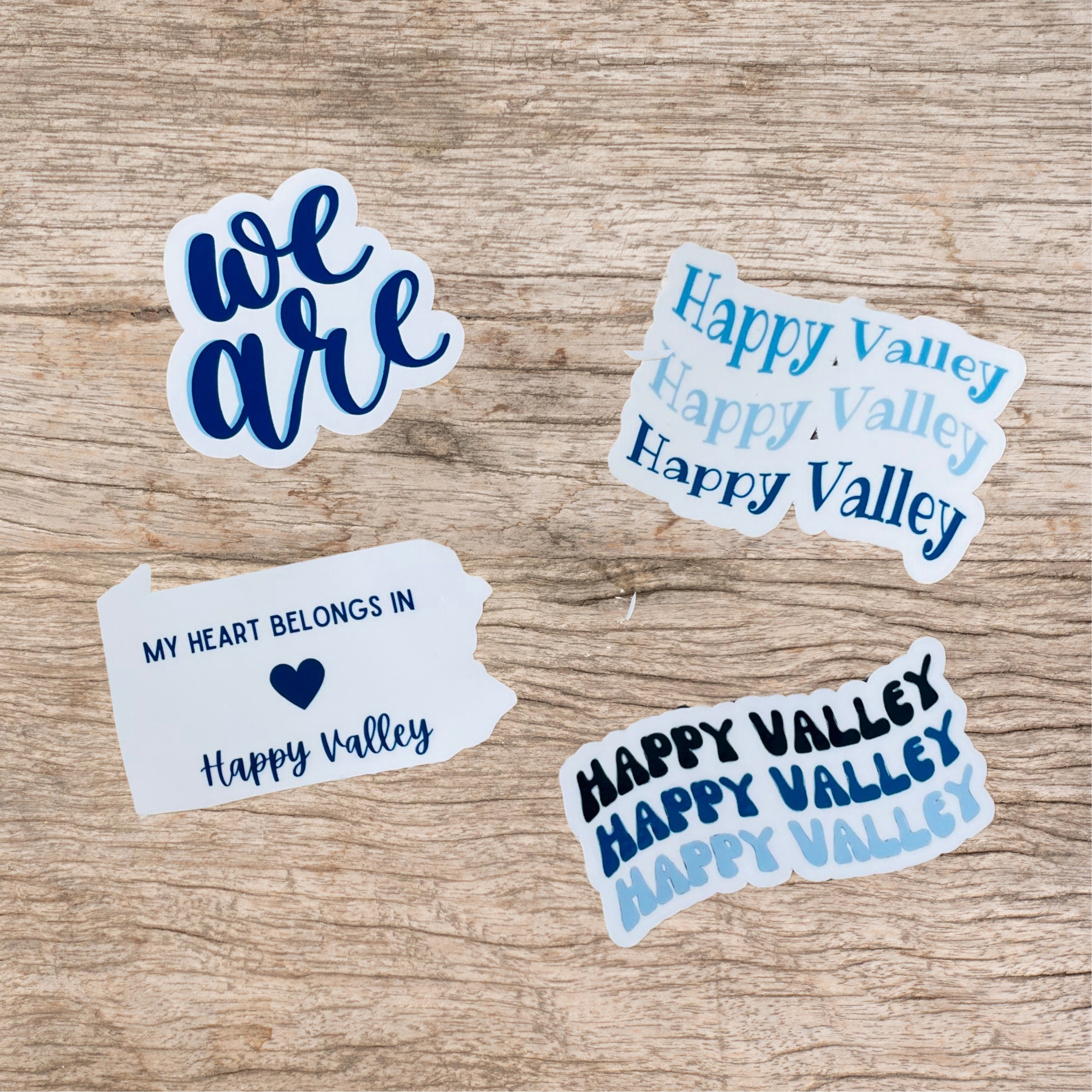 Happy Valley Water Bottle Stickers Waterproof We Are Stickers for Bags ...
