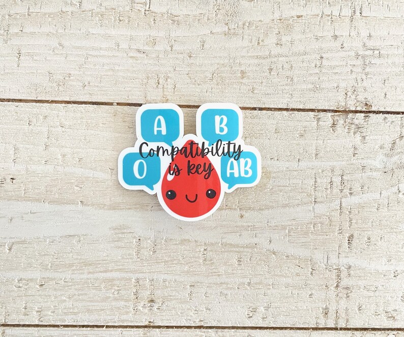 Blood Bank Stickers Unique Designs for Laptops, Notebooks, and ...