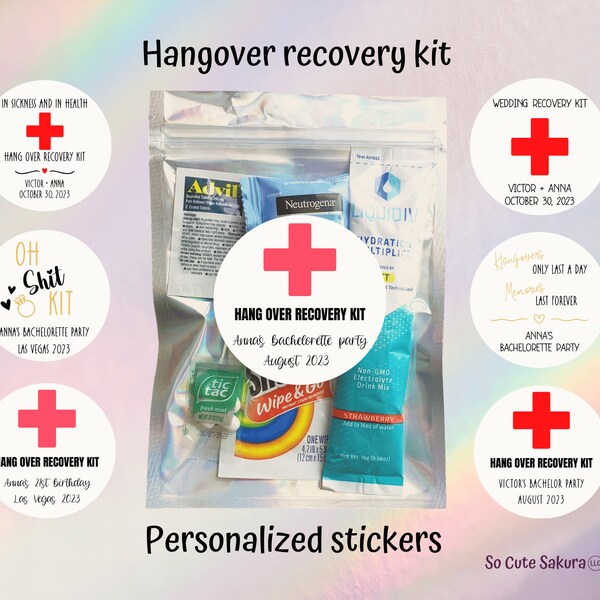 Hangover Kit - Etsy