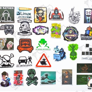 72 Pcs "hacker" Sticker Pack | Programmer | Computers | Software Engineer | Hack | Programmer ...
