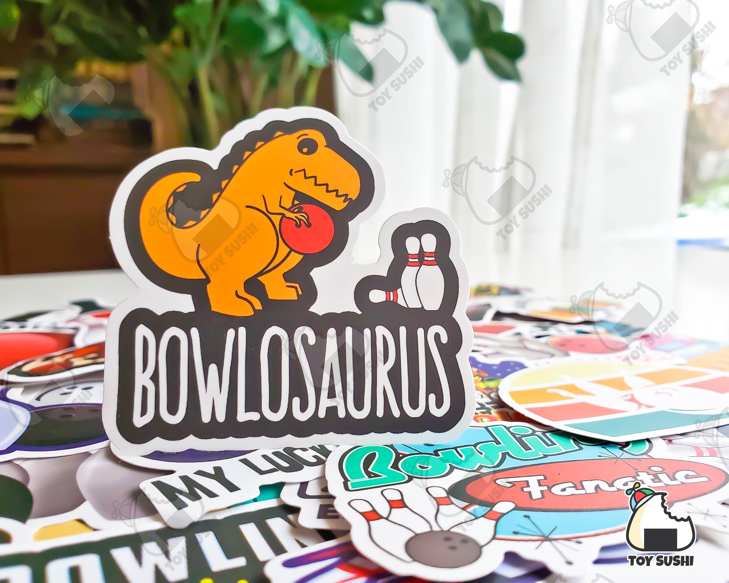 50 Pcs bowling Sticker Pack Bowler Strike - Etsy