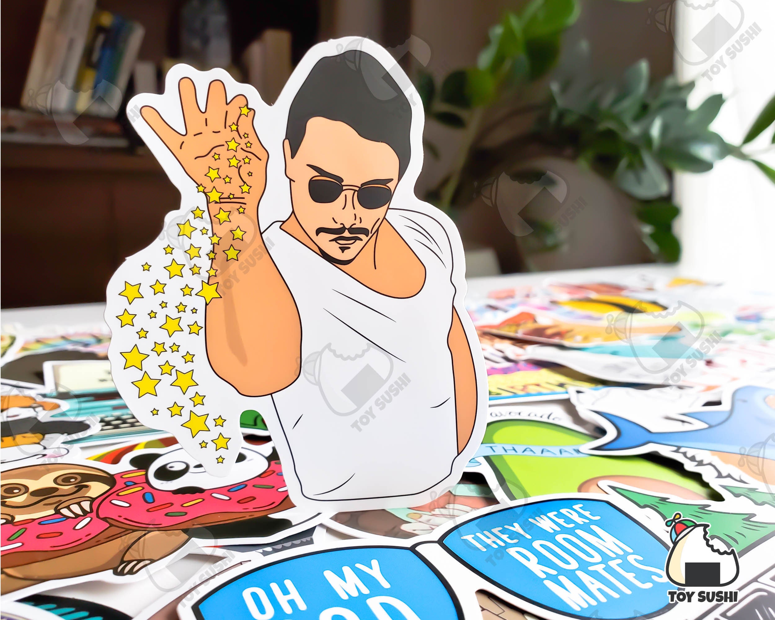 100 Pcs vsco Travel Sticker Pack Salt Bae - Etsy
