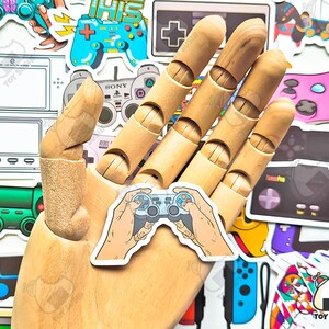 50 Pcs game Controller Sticker Pack Joycon - Etsy
