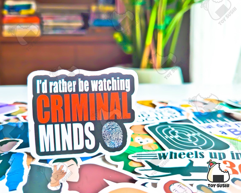 50 Pcs criminal Minds Sticker Pack Gift for Her - Etsy