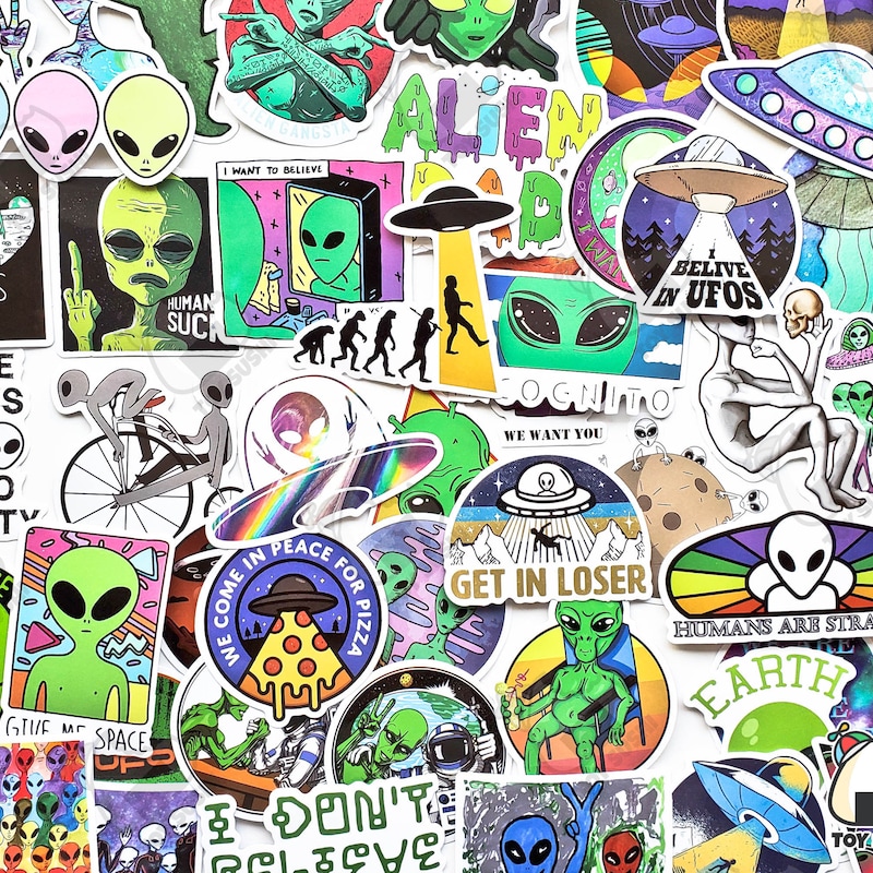 Ufo Sticker - Etsy