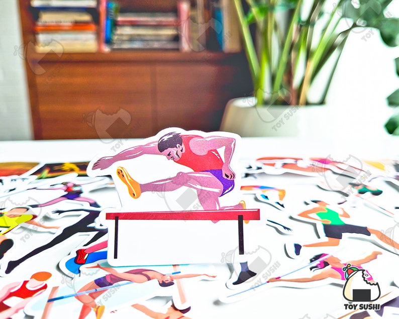 50 Pcs "track and Field" Sticker Pack | Olympics | Olympic Games ...