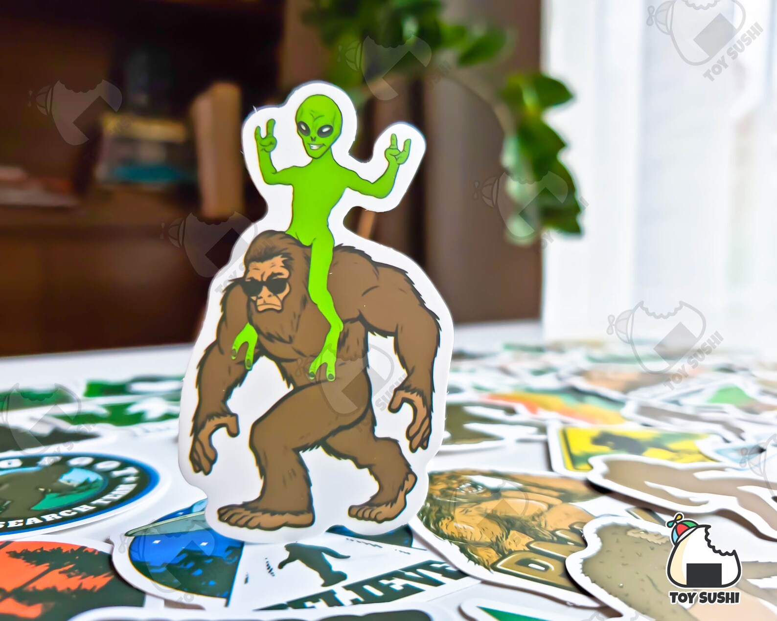 50 Pcs "bigfoot" Sticker Pack | Sasquatch | Yeti | Bigfoot Gifts ...