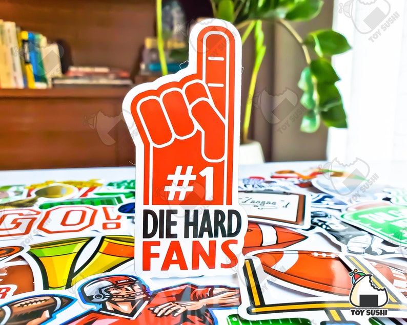 50 Pcs american Football Sticker Pack NFL - Etsy
