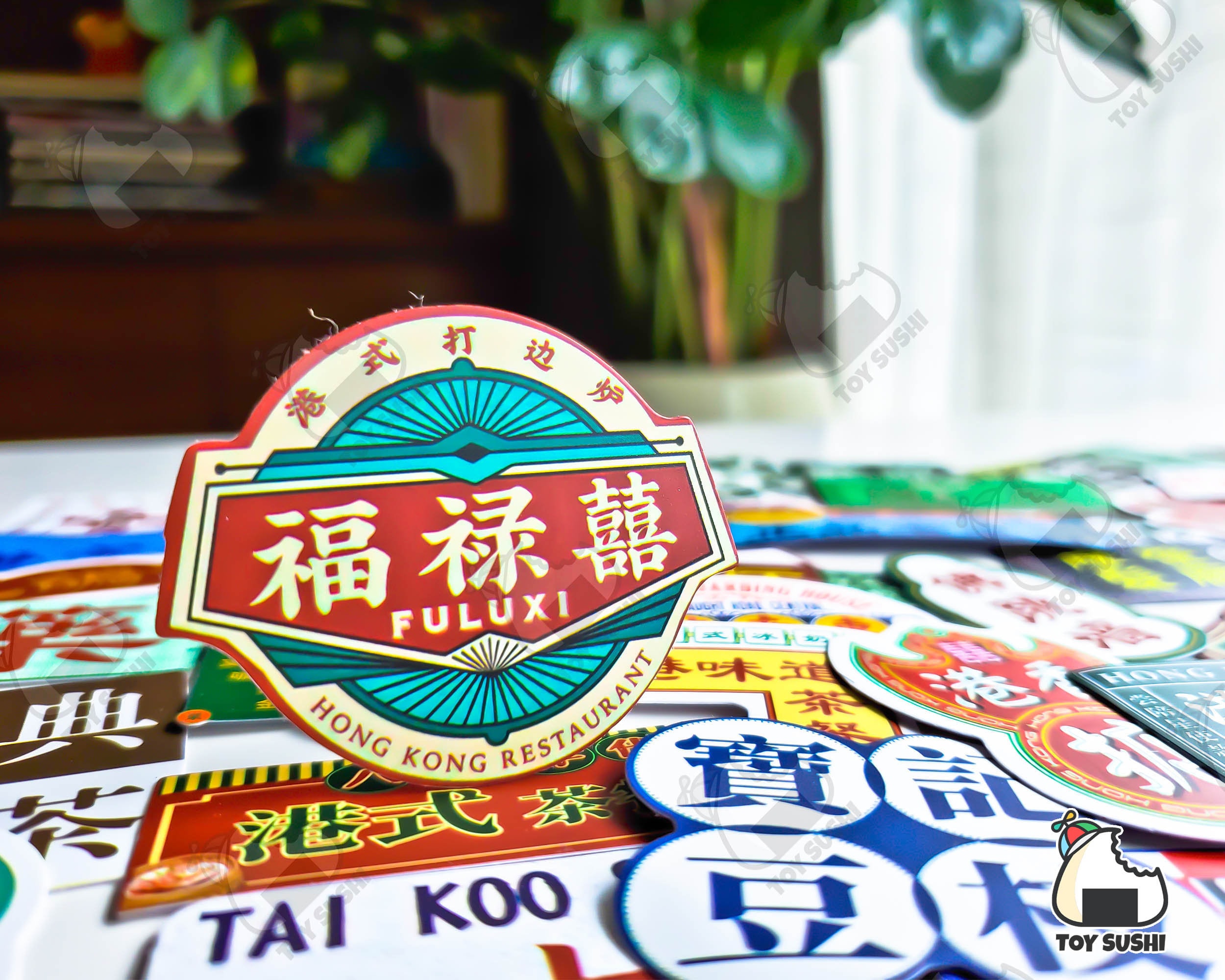 50 Pcs "hong Kong Vintage Signs" Sticker Pack | China | Travel Stickers ...
