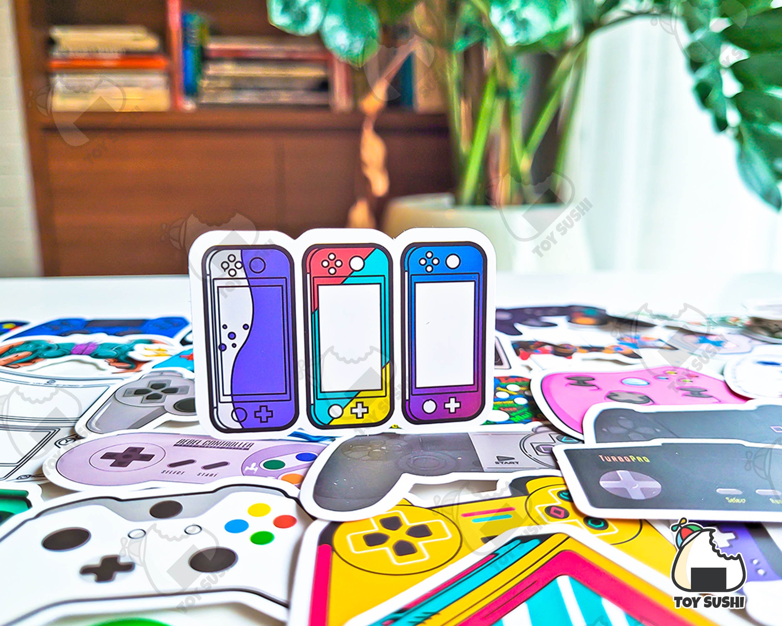 50 Pcs game Controller Sticker Pack Joycon Gameboy Xbox Playstation ...