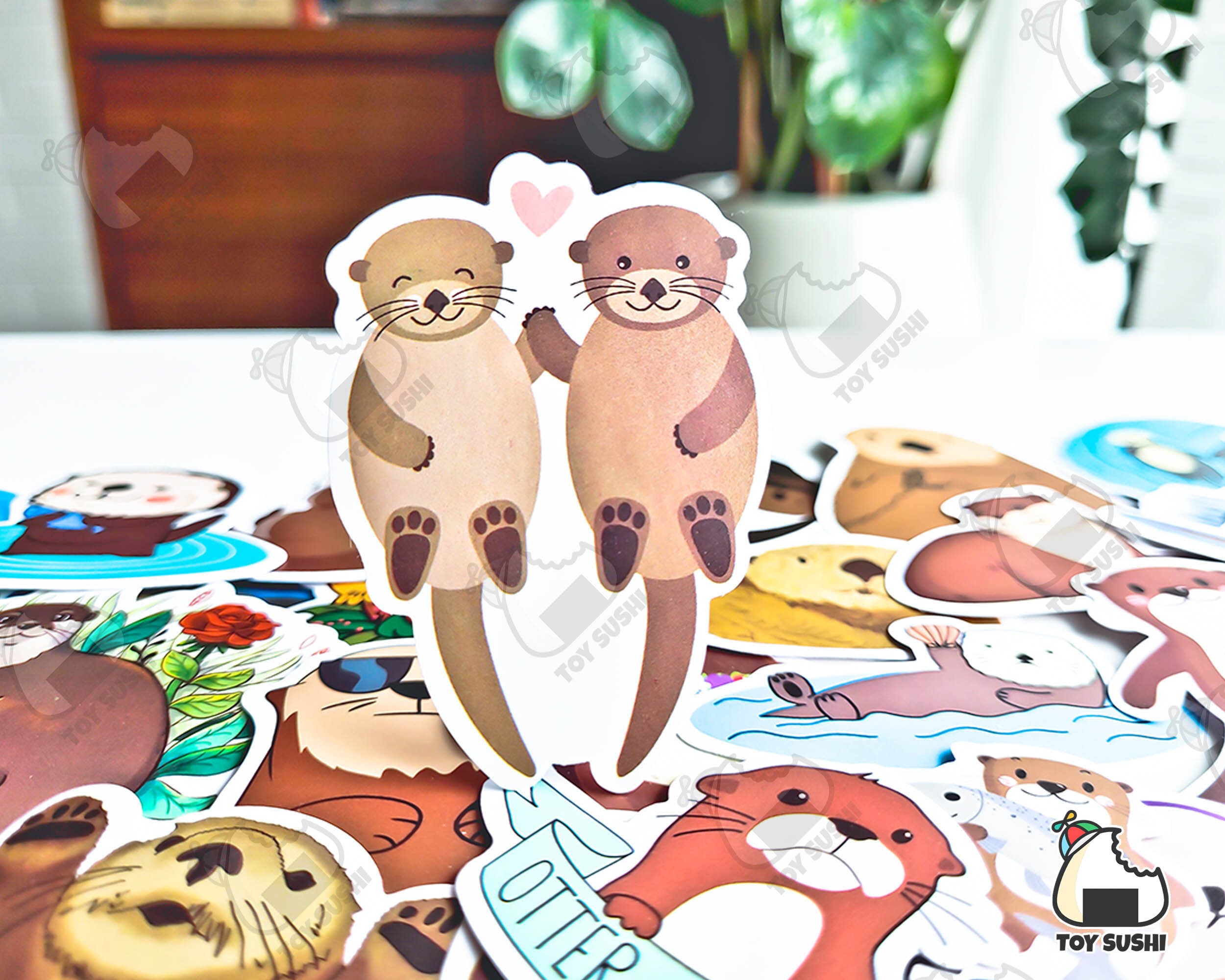 50 Pcs beaver Otter Sticker Pack Nature Animal - Etsy